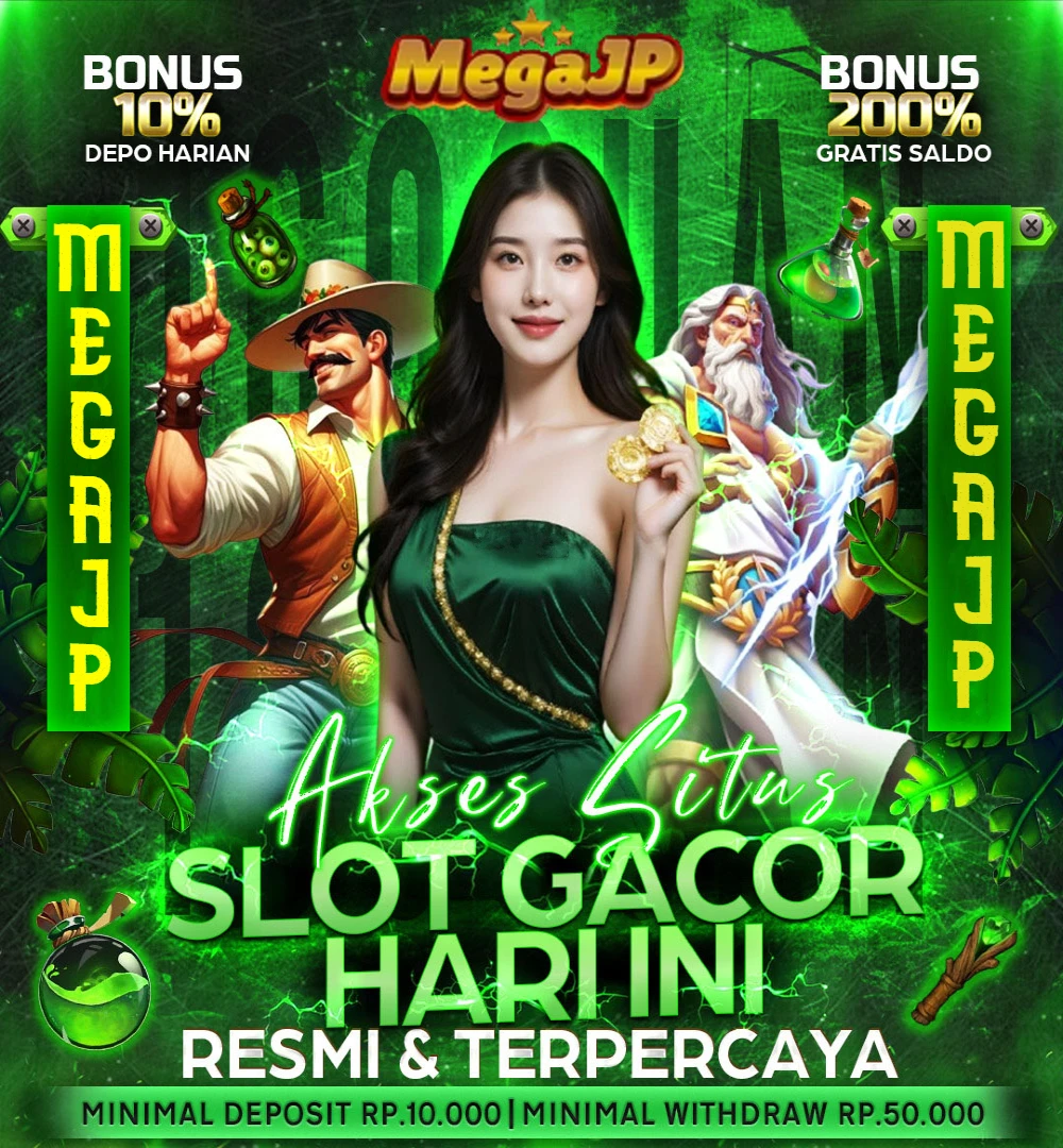 MEGAJP : Link Situs Slot & Casino Terbaik Bonus Terbesar
